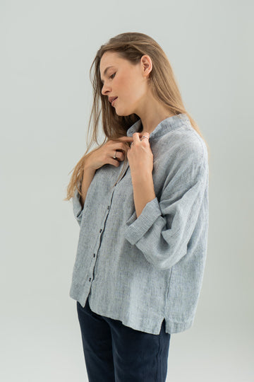 Lininiai rūbai moterims – natūralūs, minkšto lino drabužiai | LinenSheep